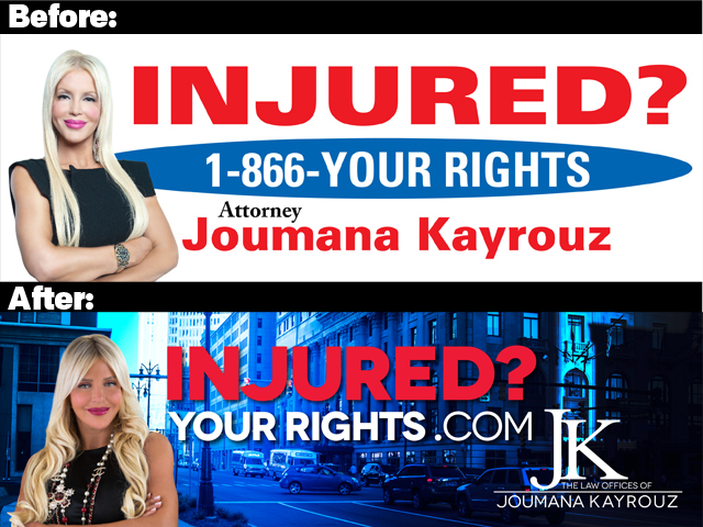 Specs grad takes on rebranding of the Law Offices of Joumana Kayrouz