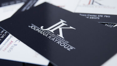 Specs grad takes on rebranding of the Law Offices of Joumana Kayrouz