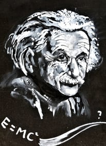 A Genius Idea: Albert Einstein Font