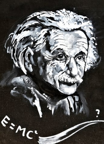 A Genius Idea: Albert Einstein Font